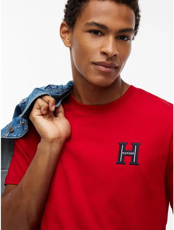 Tommy Hilfiger Embroidered H-logo T-shirt