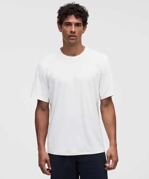 Lululemon Mesh Pique Tennis Short Sleeve Shirt - White