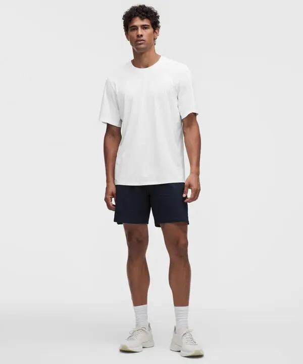 Lululemon Mesh Pique Tennis Short Sleeve Shirt - White