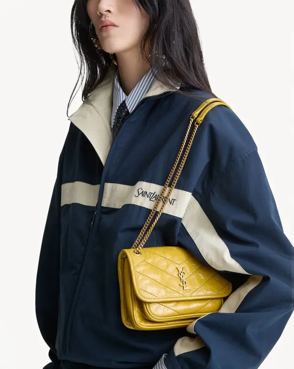Saint Laurent Niki Mini In Vintage Leather