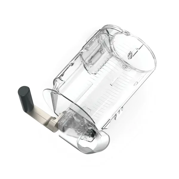 NINJA Slushi Duo Left Clear Vessel With Pour Spout In Green - Clear Transparent