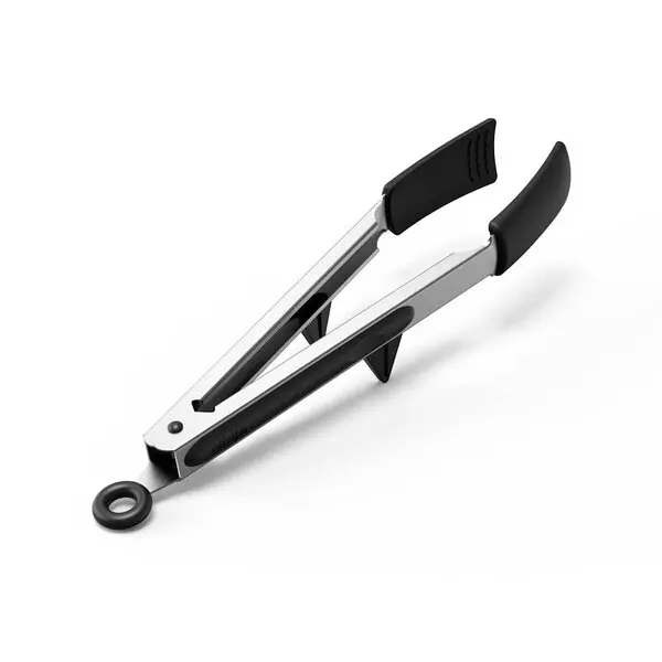 NINJA Silicone Tongs 9" - Black/stainless