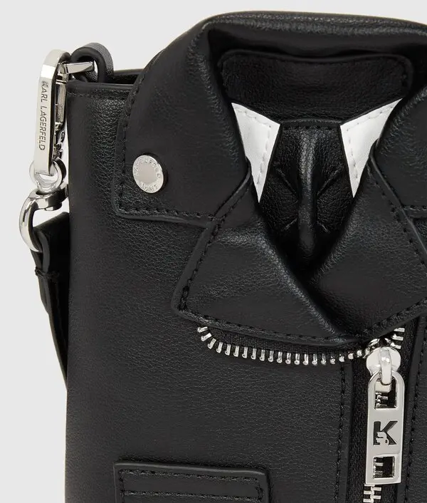 Karl Lagerfeld Ikon Biker Jacket Crossbody Bag
