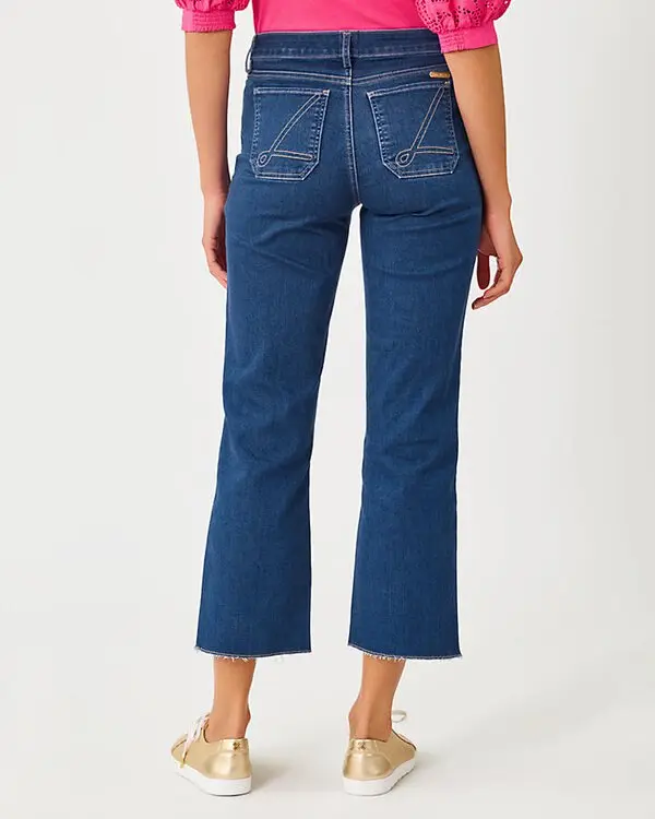 Lilly Pulitzer® 27" Harleen High Rise Crop Jean