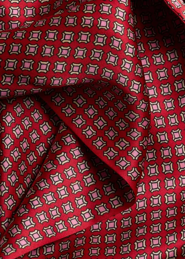 ME+EM Squa Geo Print Evening Scarf