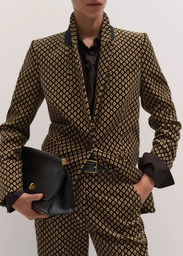 ME+EM Sharp Shoulder Blazer