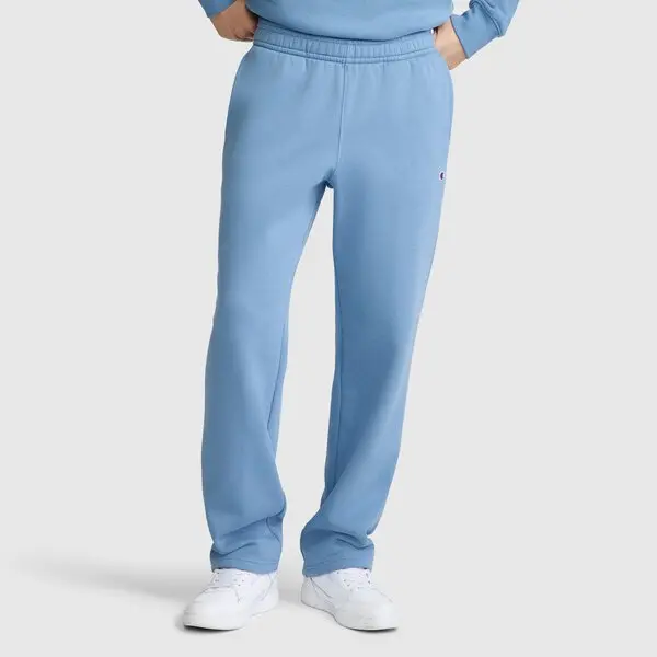 Champion Powerblend Sweatpants, Relaxed Bottom, C Logo