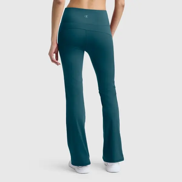 Champion Soft Touch Flare Leggings, Anti Odor, C Logo