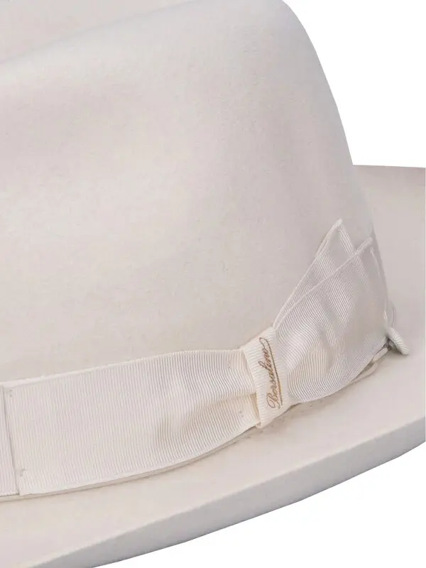 Borsalino Amedeo Fedora - White