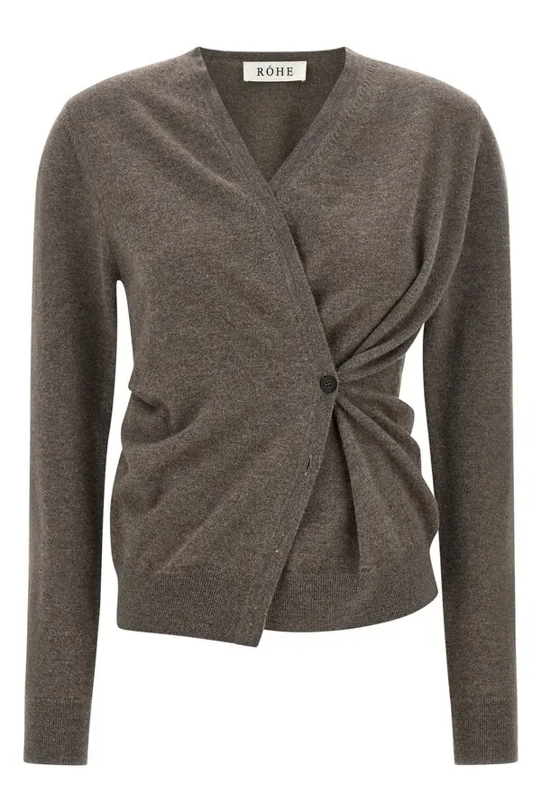 RÓHE Asymmetrical 'twisted Ballet' Cardigan