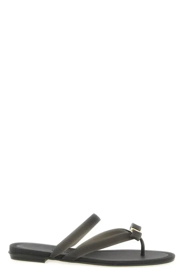 FERRAGAMO Jealsa' Sandals - Black
