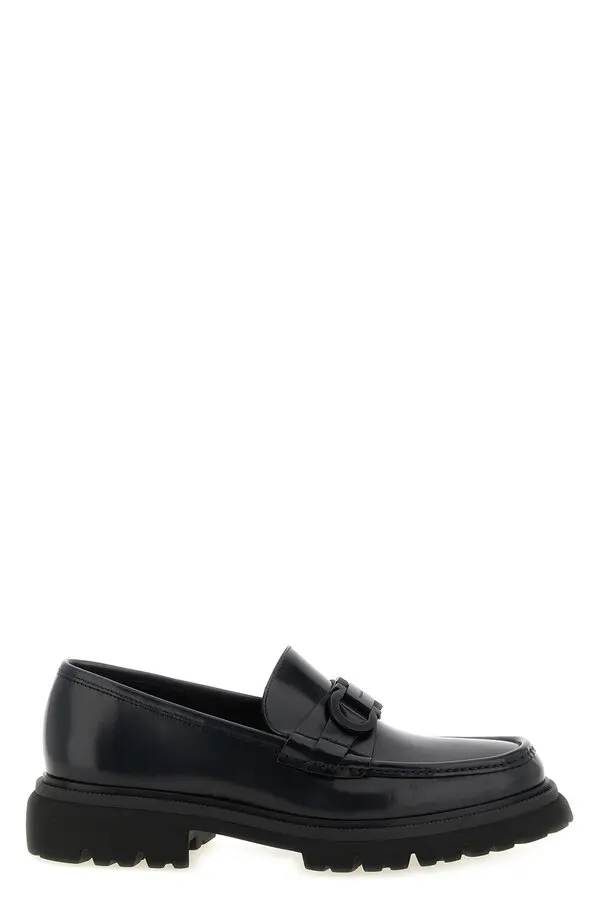 FERRAGAMO Cocoon' Loafers - Black