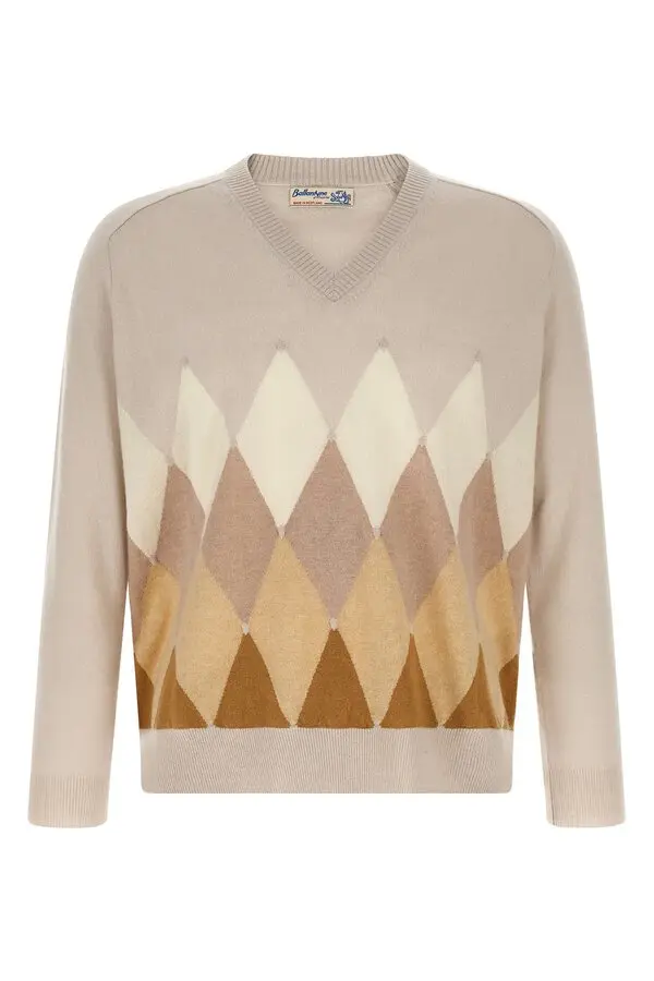 BALLANTYNE Diamond' Sweater - Beige