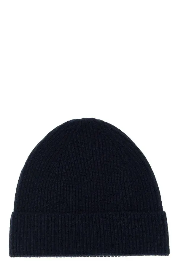 BALLANTYNE Cashmere Beanie - Blue