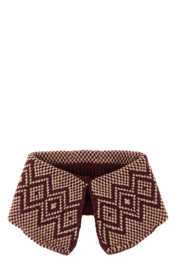 Dries Van Noten Martim' Collar - Bordeaux