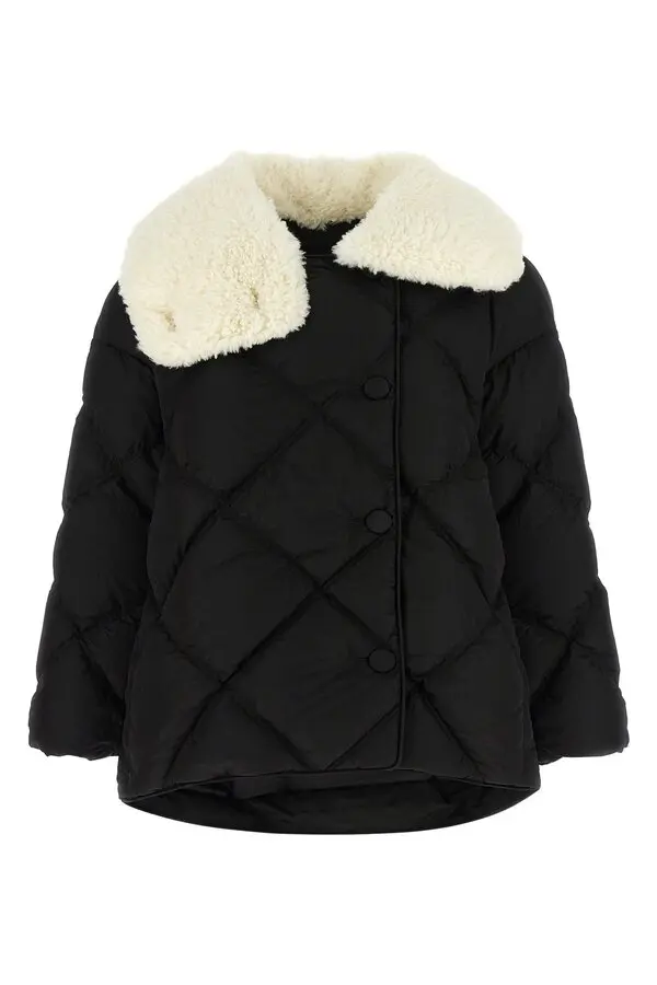 IENKI IENKI Shearling Queen' Jacket - Black