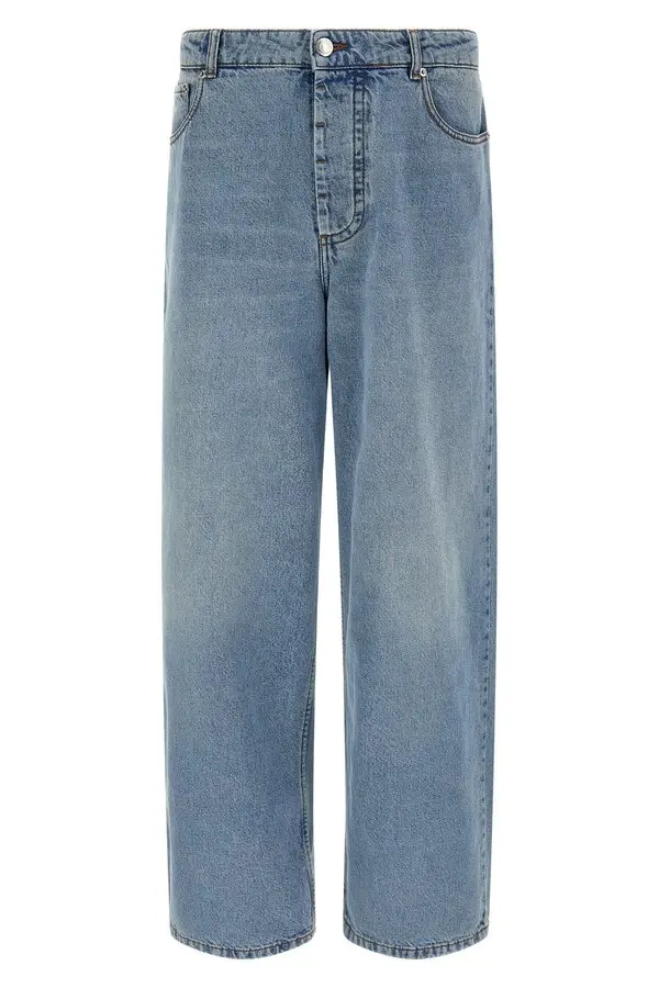 AMI Paris Wide Leg Jeans