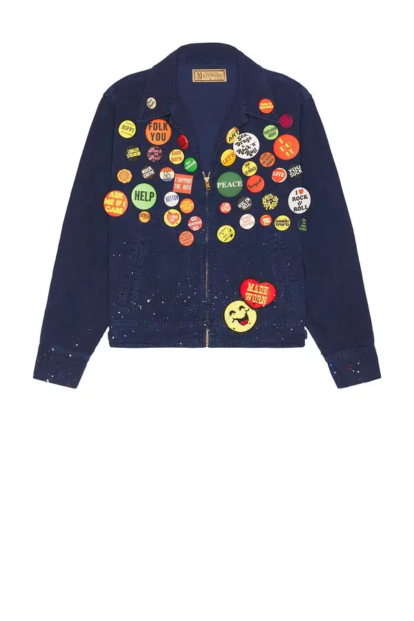 MadeWorn Embellished Corduroy Jacket