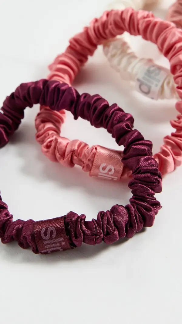 Slip Pure Silk Skinny Scrunchie Ornament