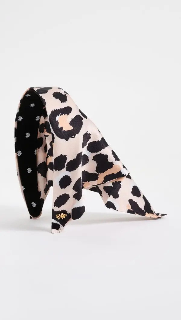 Lele Sadoughi Jackie Silky Hankerchief Headband