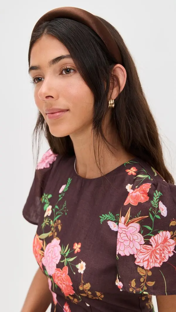 JENNIFER BEHR Tori Headband - Espresso