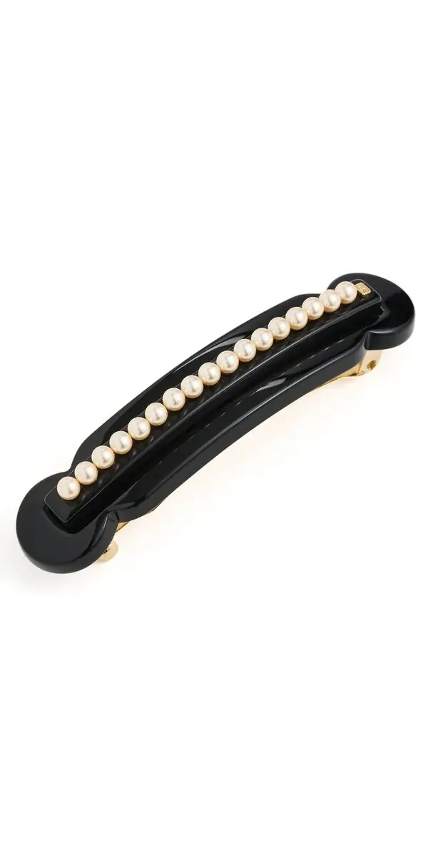 Alexandre De Paris Swarovski Pearl Barrette