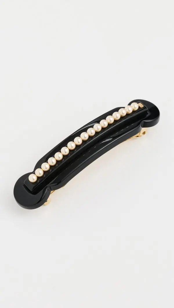 Alexandre De Paris Swarovski Pearl Barrette