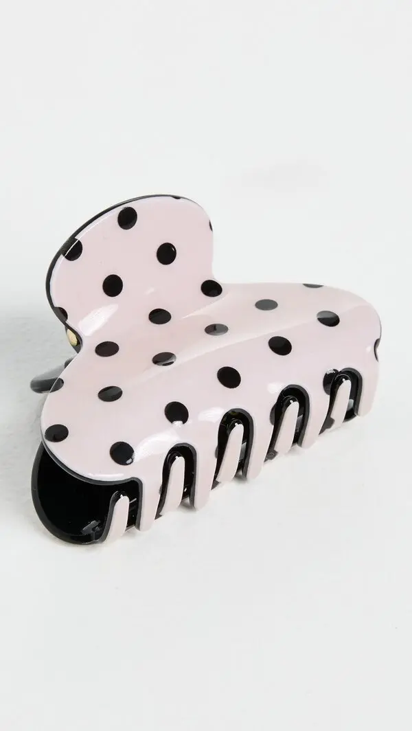 Lele Sadoughi Mini Polka Dot Claw Clip