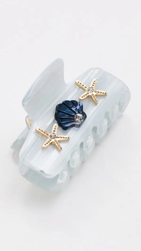 Lele Sadoughi Mini Sea Shell Claw Clip