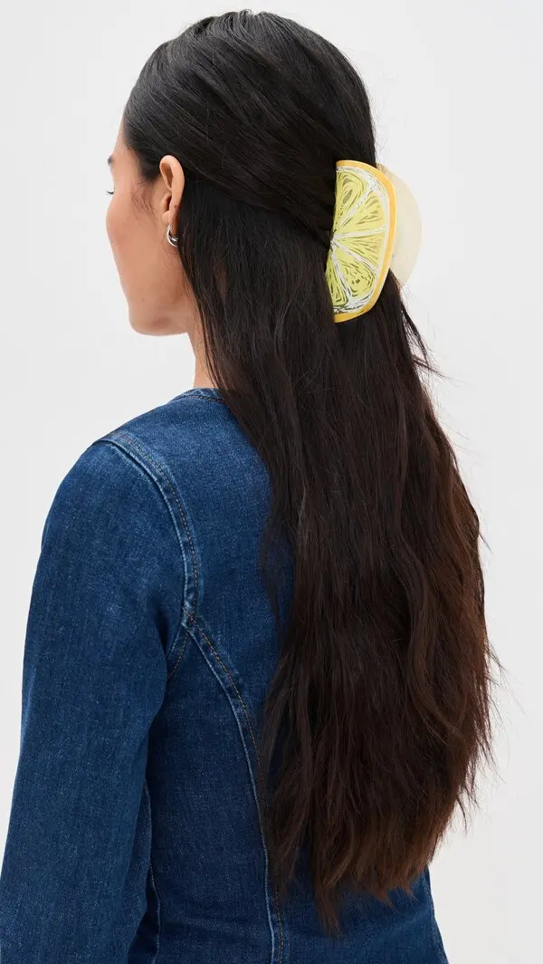 ADINA EDEN Lemon Slice Hair Claw Clip
