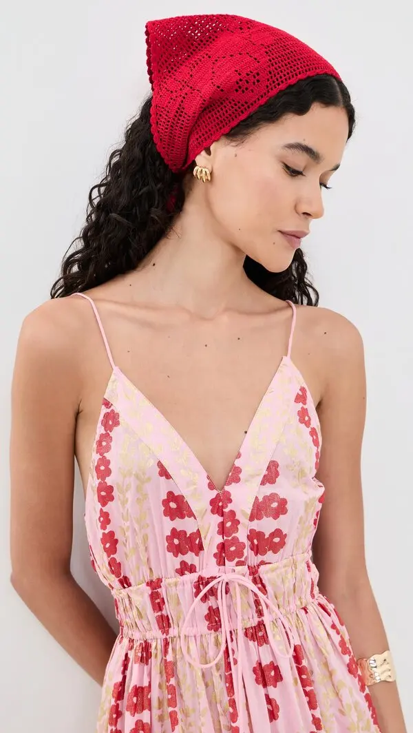 LOEFFLER RANDALL Viv Bandana - Red