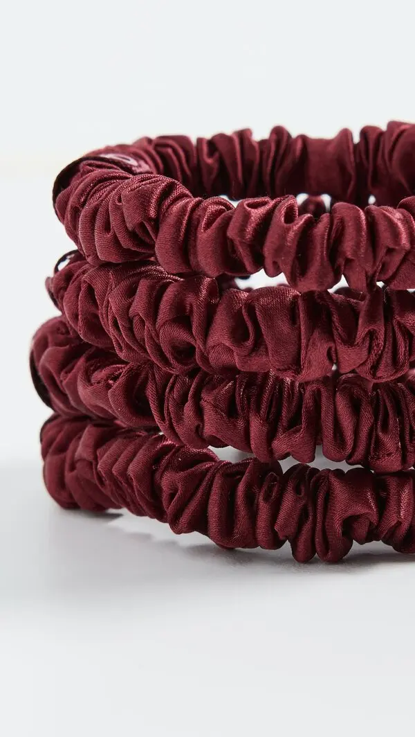 Slip Skinny Silk Scrunchie Set Of 4