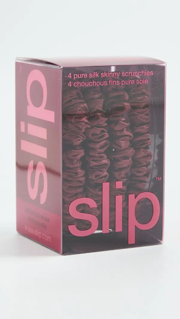 Slip Skinny Silk Scrunchie Set Of 4