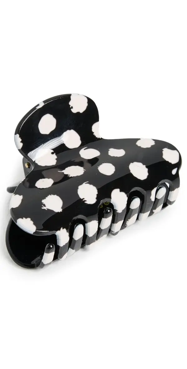 Lele Sadoughi Mini Polka Dot Claw Clip