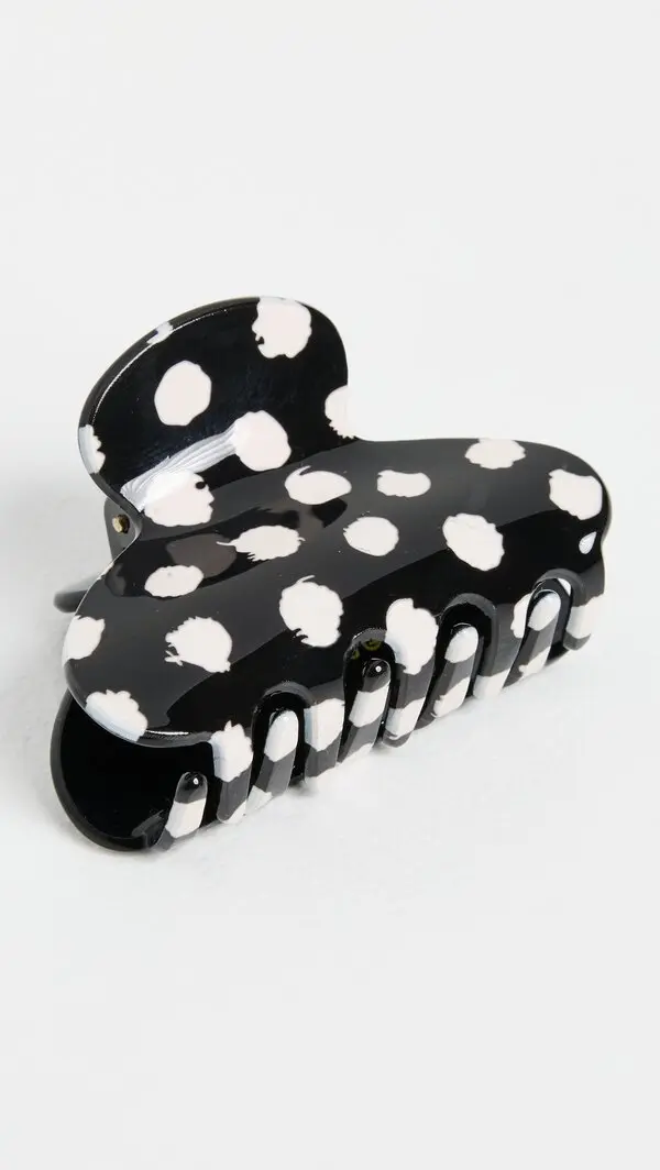 Lele Sadoughi Mini Polka Dot Claw Clip