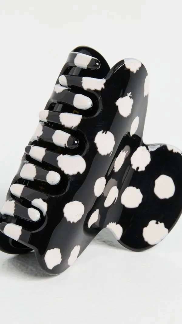 Lele Sadoughi Mini Polka Dot Claw Clip