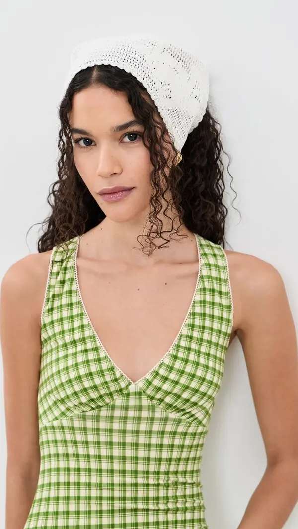 LOEFFLER RANDALL Viv Bandana - White