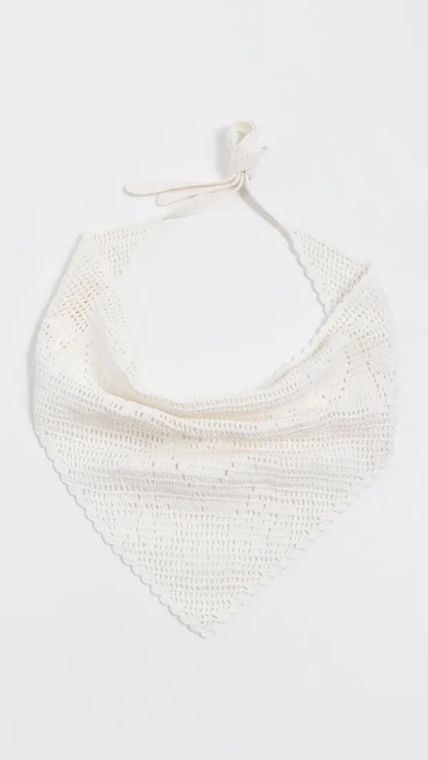 LOEFFLER RANDALL Viv Bandana - White