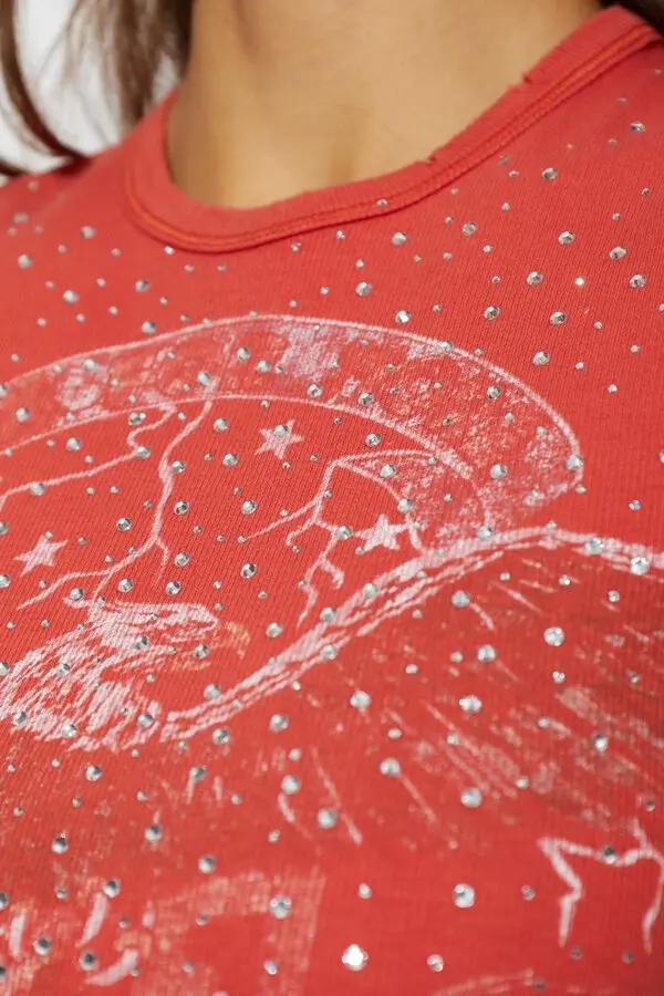 DIESEL® T-shirt ‘t-marsy-rib-cry