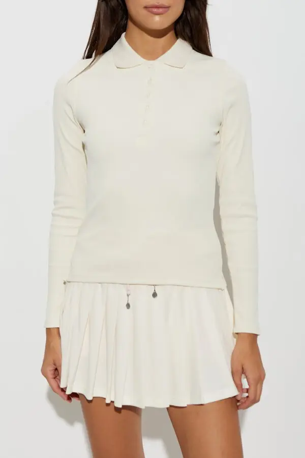 The Upside Long-sleeve "cruz" Polo