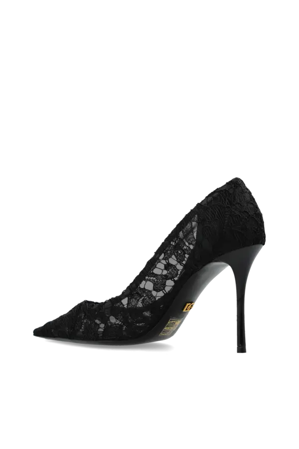 Dolce & Gabbana Lace High Heel Shoes