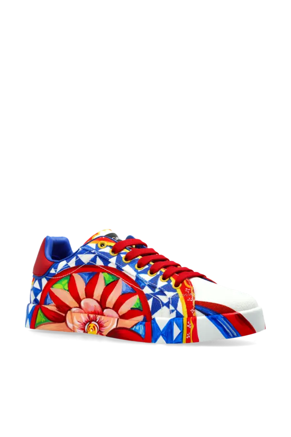 Dolce & Gabbana Sports Shoes With Logo