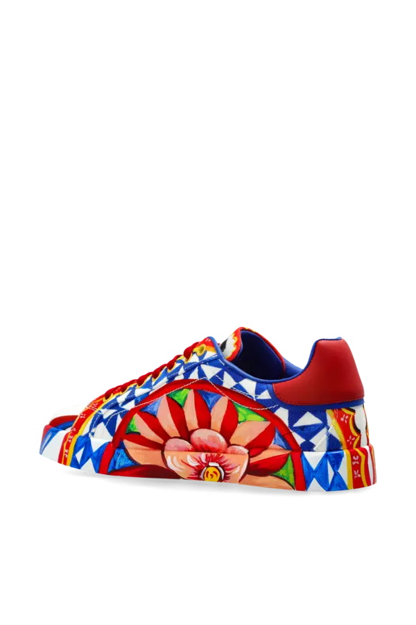 Dolce & Gabbana Sports Shoes With Logo