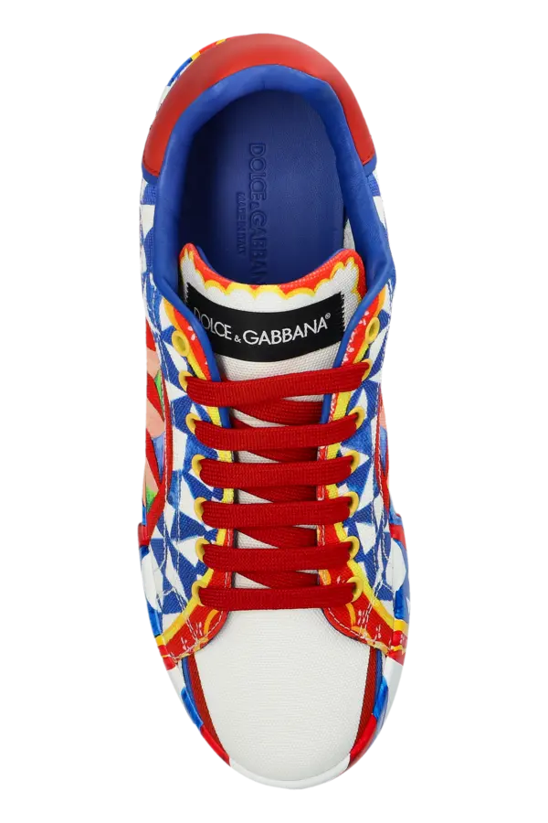 Dolce & Gabbana Sports Shoes With Logo