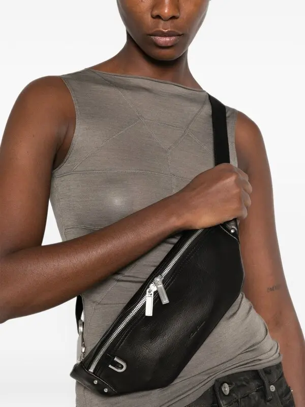 Rick Owens Leather Bumbag