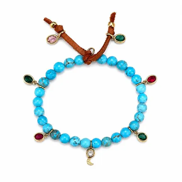 Persia Donà Jewelry Turqs X Caicos Bracelet - Black/blue
