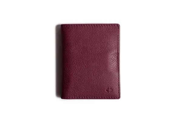 HARBER LONDON Rfid Card Wallet Burgundy