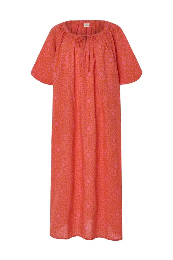PAR Y ESCALA Frida Dress - Red
