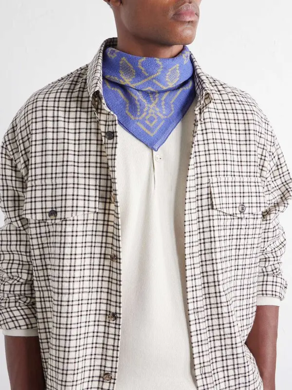 A KIND OF GUISE Luz Printed Wool Scarf
