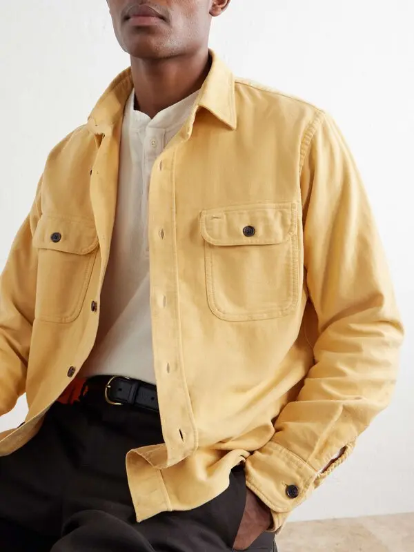 Hartford Paco Cotton-flannel Shirt